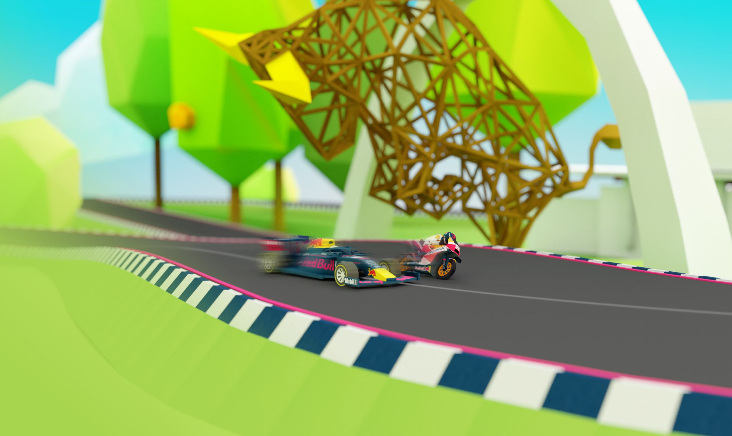 Red Bull Racers - F1 Motorsports Game | EPIC Agency