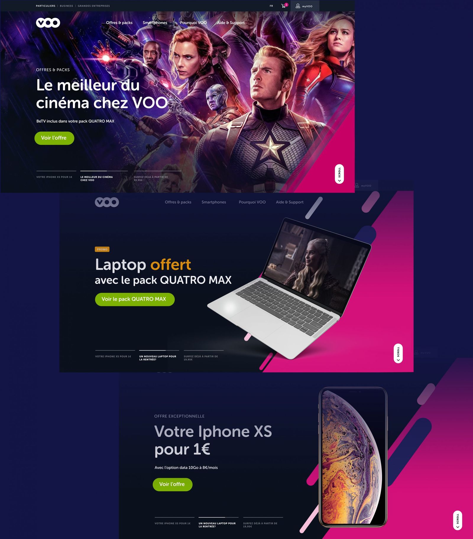 VOO Belgique - Websites & Digital Campaigns | EPIC Agency